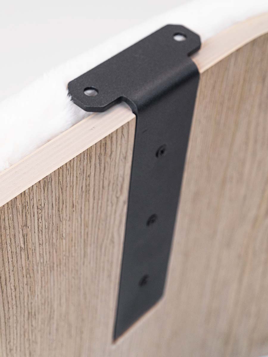 Cat Shelves Wave 70 - Old Grey - wall mounting - design - Petrebels