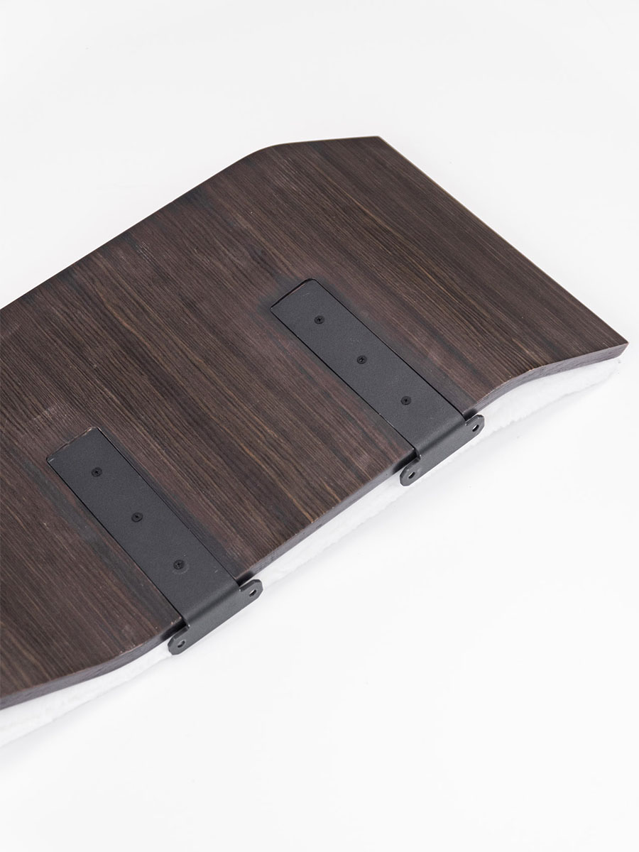 Cat Shelves Wave 70 - Wengé - wall mounting - design - Petrebels
