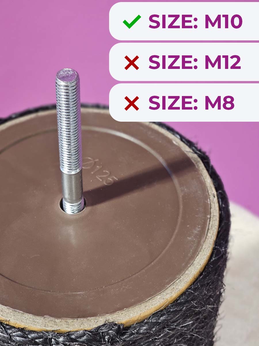 Cat Shelves Connection Screw M10/12cm - Petrebels