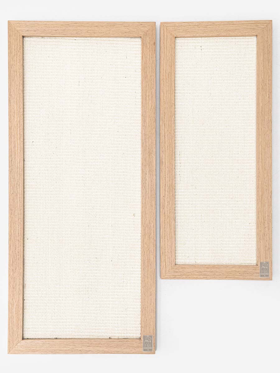 Cat Shelves Scratch Frame 9040 - Rusty Oak - Scratchboard - wall ...