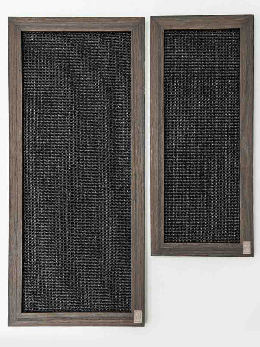 Cat Shelves Scratch Frame 9040 - Wengé - Scratchboard - wall mounting ...